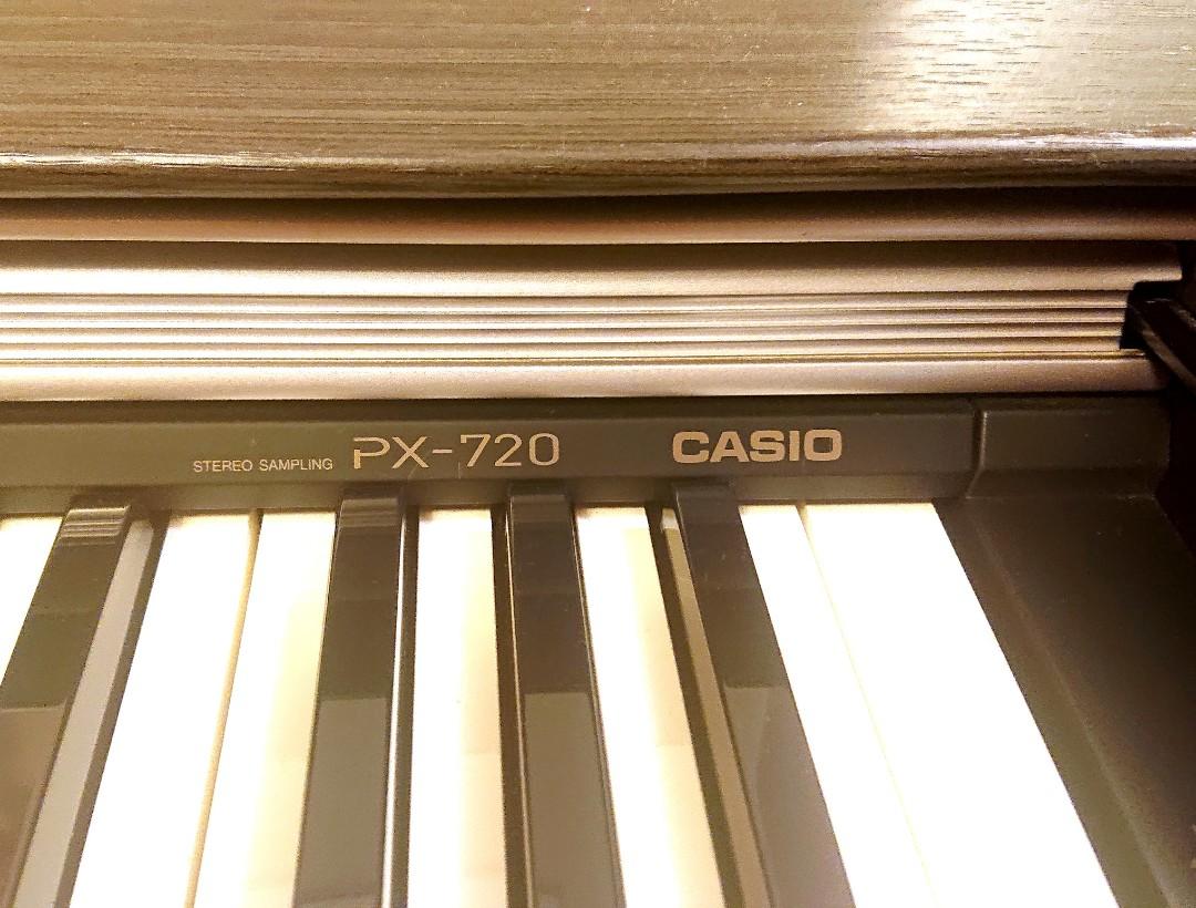 Casio 電子琴 PX-720 連櫈, 興趣及遊戲, 音樂樂器 & 配件, 樂器 - Carousell