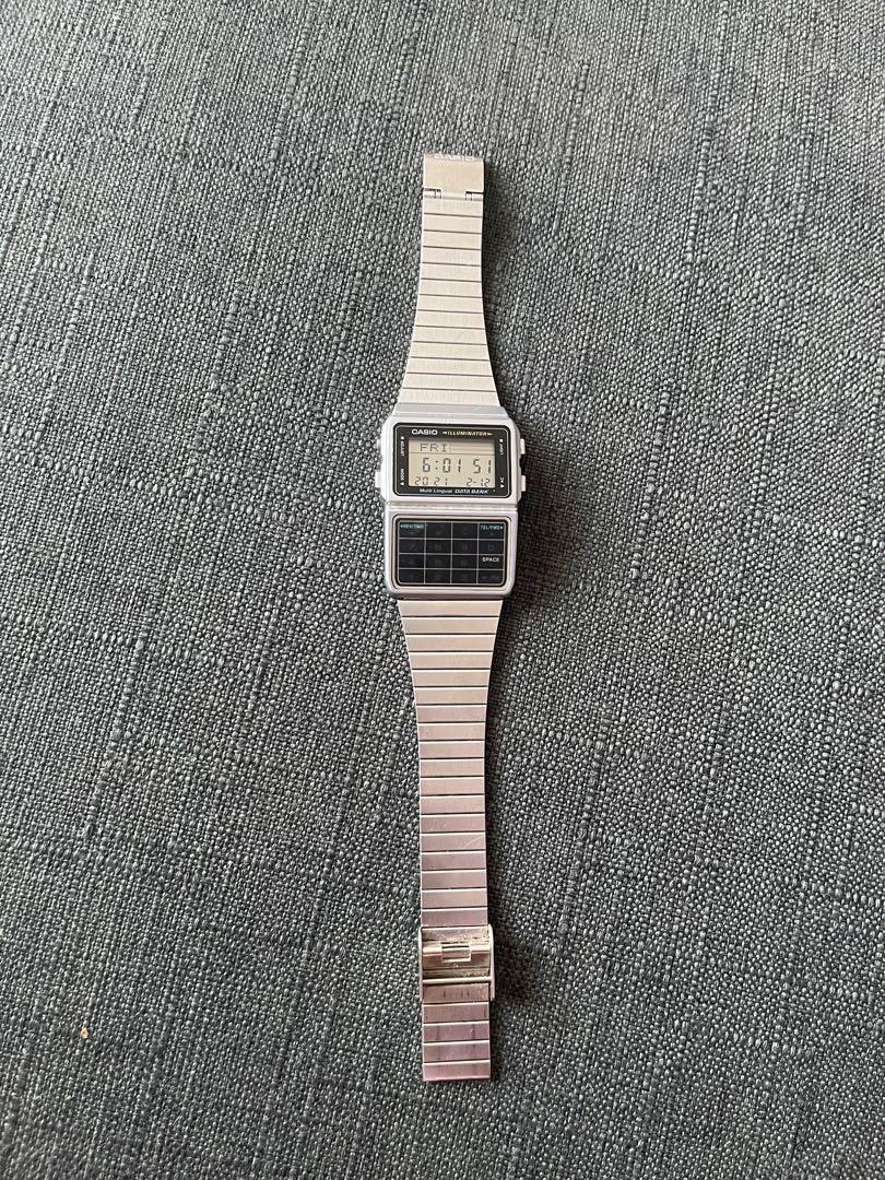 Casio Databank Watch Retro, Men's Fashion, Watches & Accessories ...