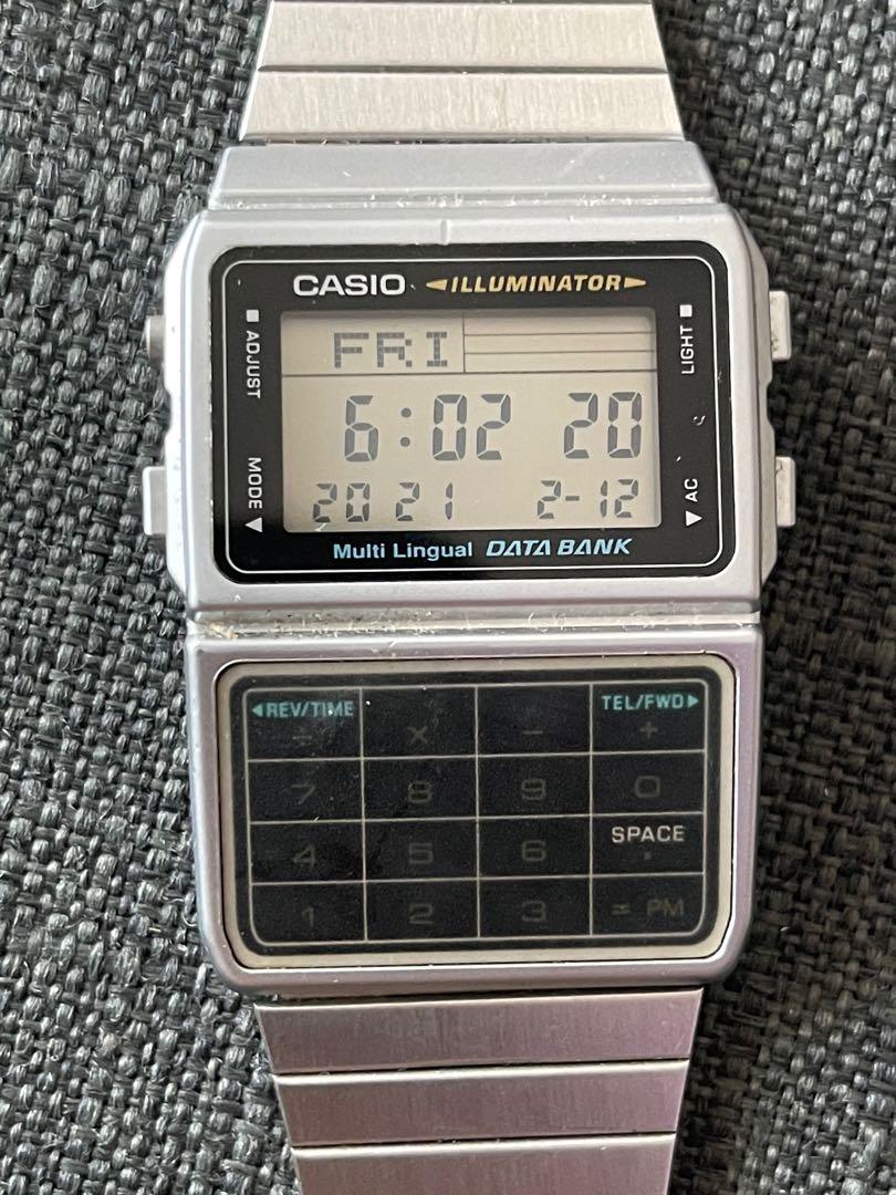 Casio Databank Watch Retro, Men's Fashion, Watches & Accessories ...