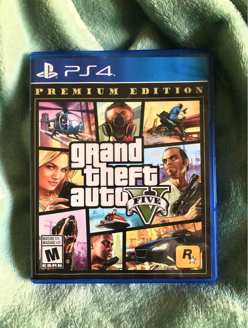 GTA 5 ” PREMIUM EDITION “, Video Gaming, Video Games, PlayStation on ...