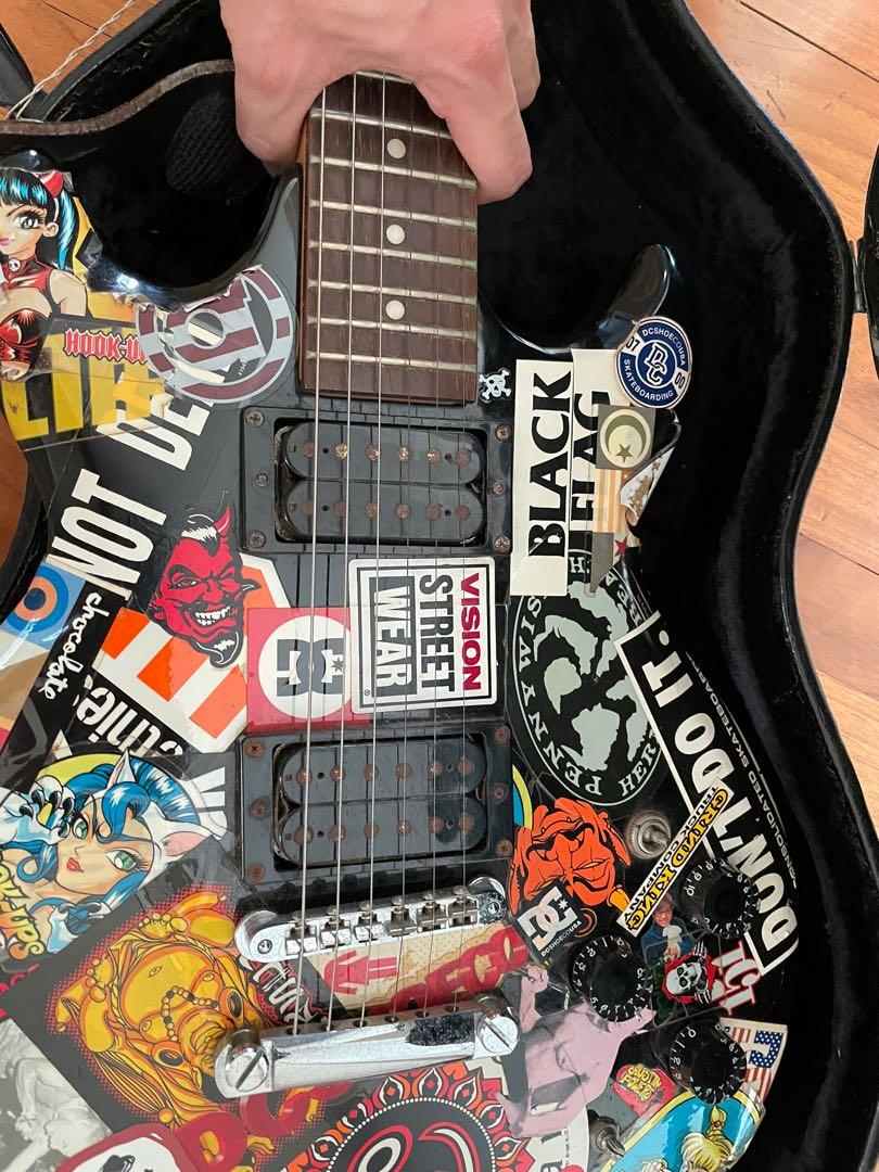 Ibanez GAX-70 electric guitar with hard case, Hobbies & Toys, Music ...