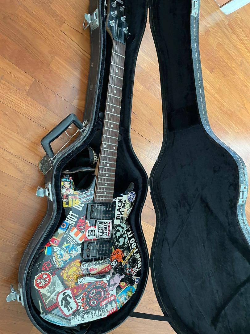 Ibanez GAX-70 electric guitar with hard case, Hobbies & Toys, Music ...