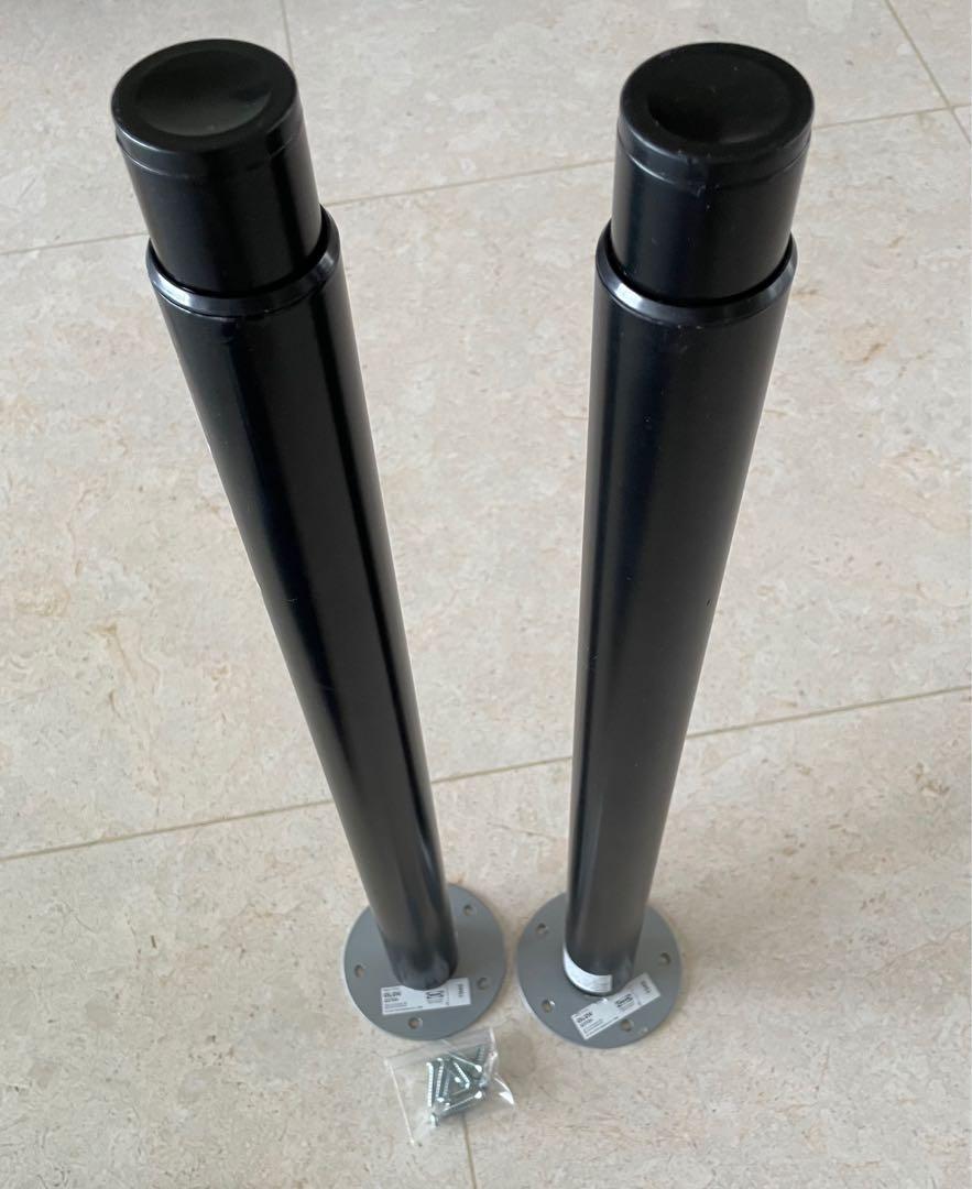 Ikea OLOV adjustable table legs (60-90cm), Furniture & Home Living ...