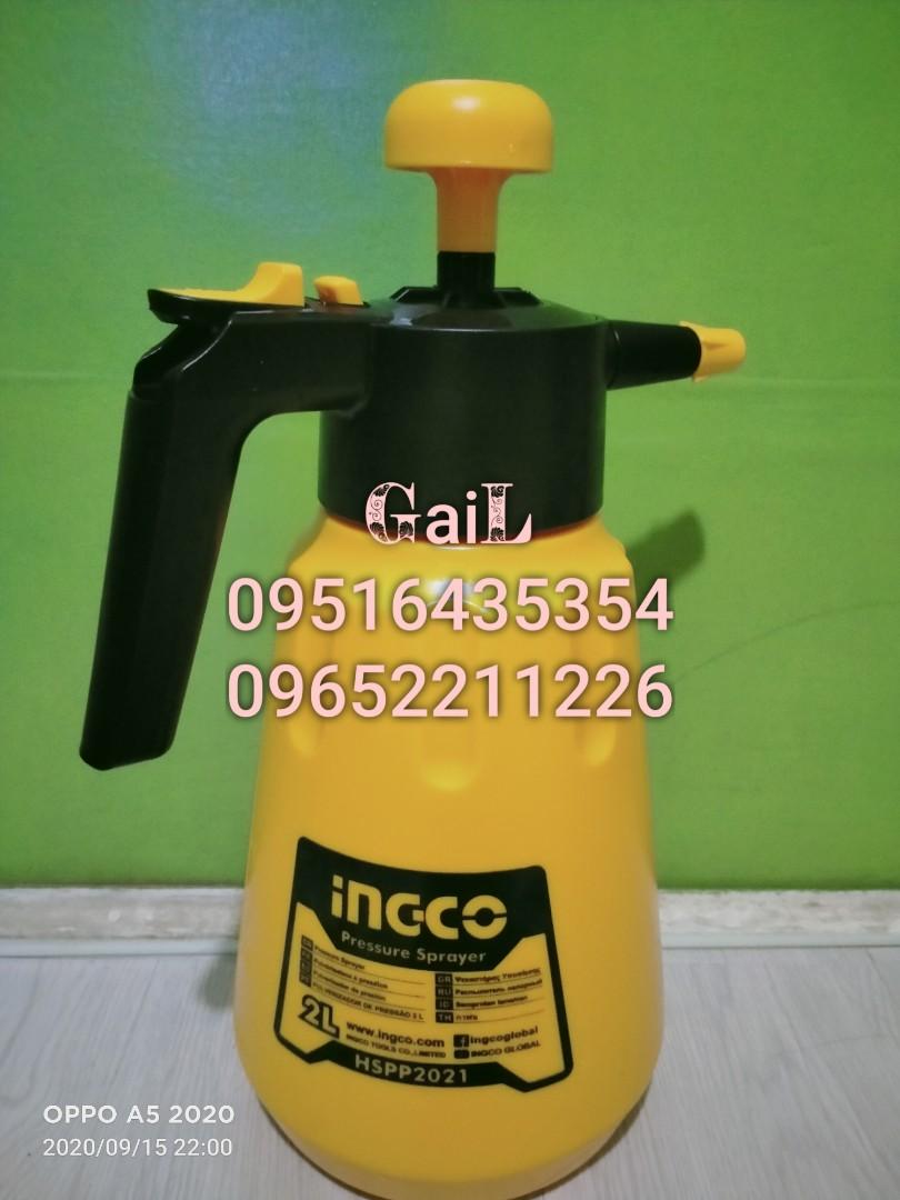 INGCO 2L / 5L / 16L Pressure Sprayer / Knapsack Sprayer, Furniture ...