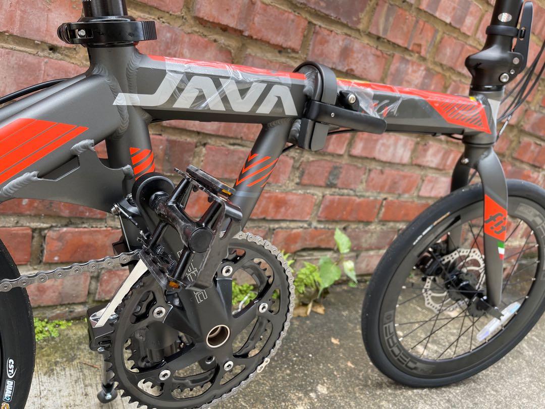 (Instock) 18 speed JAVA Fit 20inch folding bicycle (Decaf Model ...