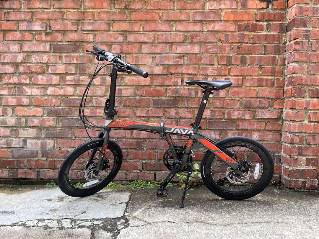 (Instock) 18 speed JAVA Fit 20inch folding bicycle (Decaf Model ...