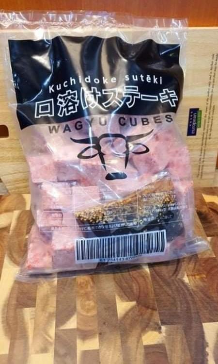 Kuchidoke Suteki Beef Wagyu Cubes, Food & Drinks, Local Eats on Carousell