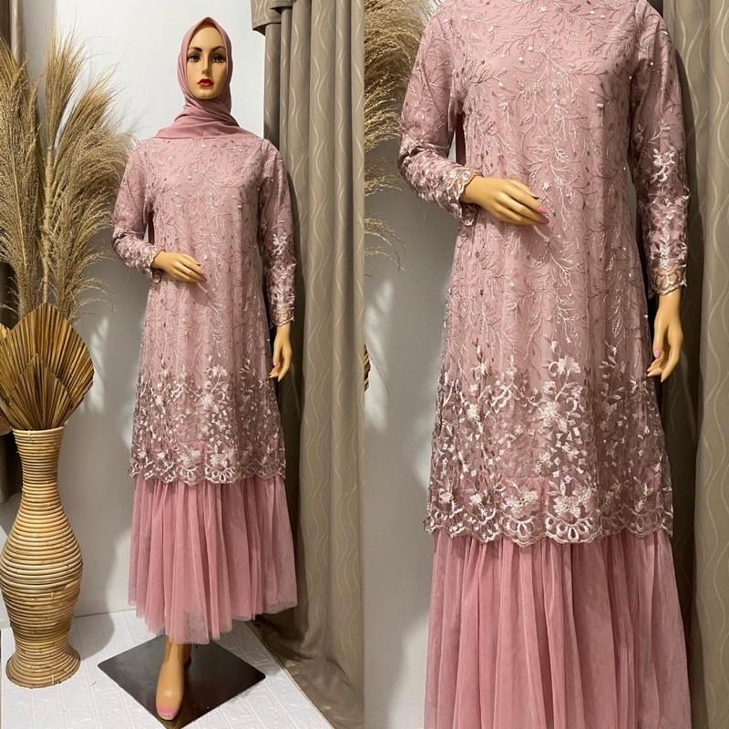 Lace Dress, Raya Pre-Order., Women's Fashion, Muslimah Fashion on Carousell