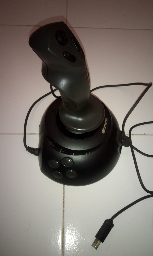 [SALE] Microsoft Joystick USB, Video Gaming, Gaming Accessories ...