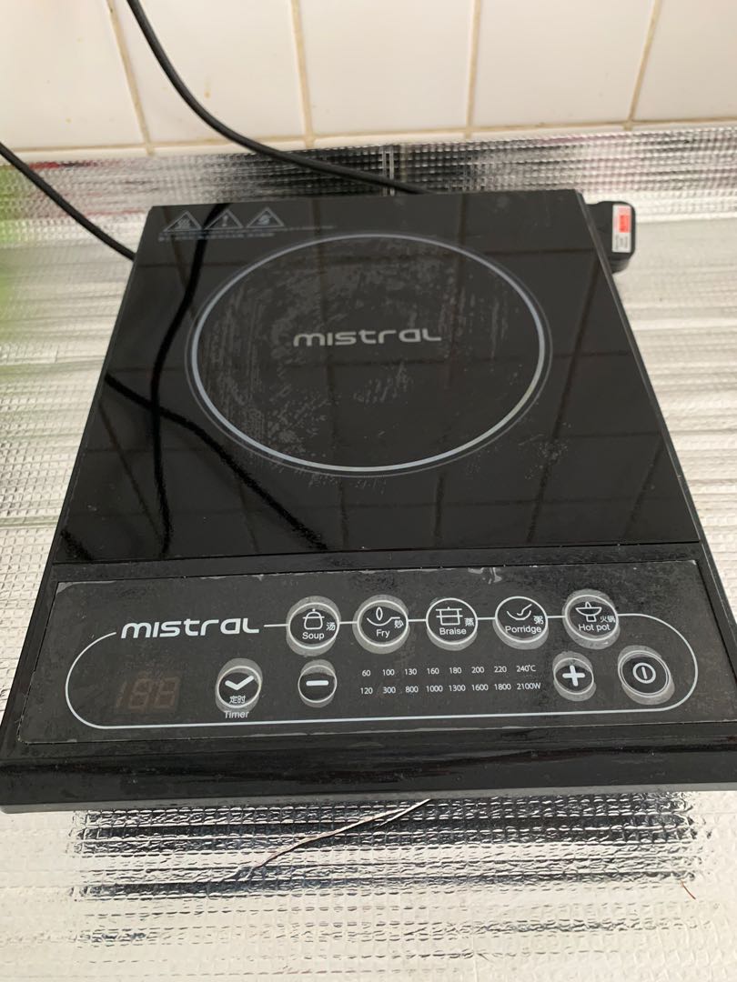 MISTRAL induction cooker, TV & Home Appliances, Kitchen Appliances ...