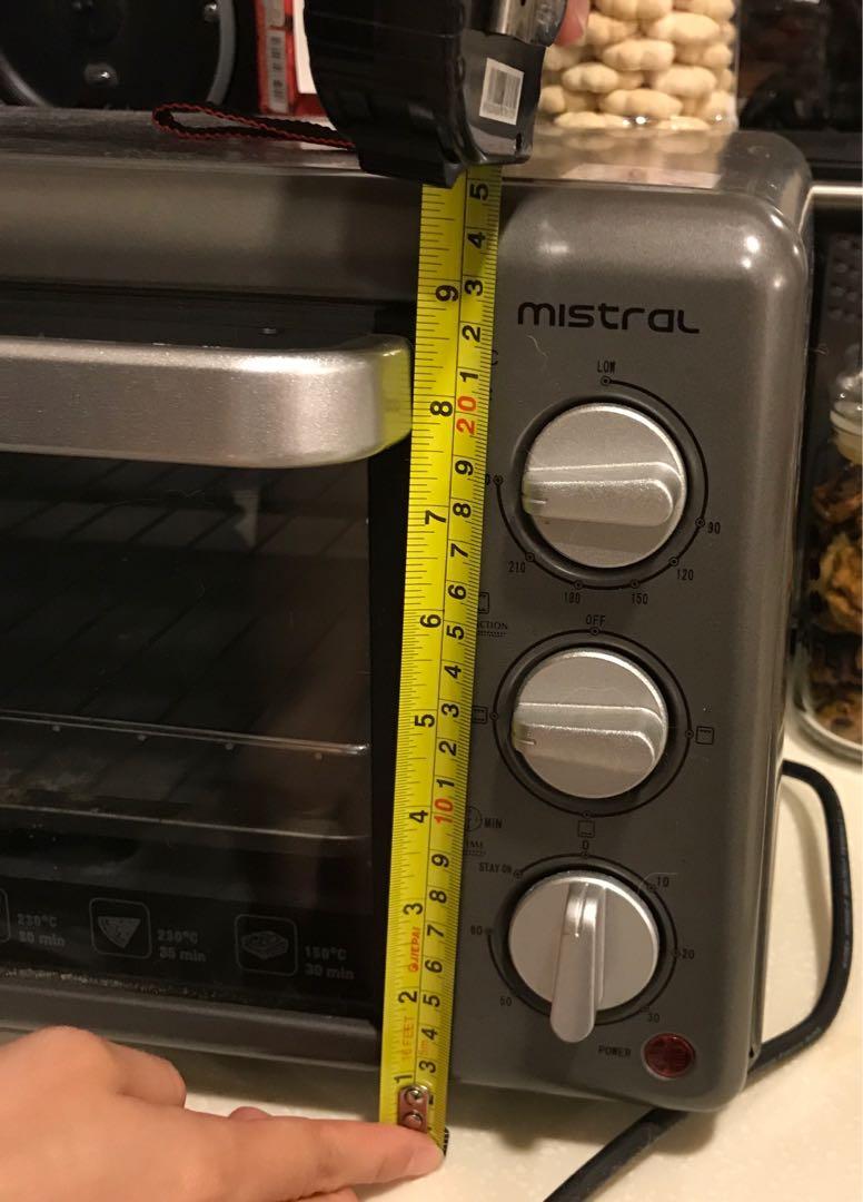Mistral MO17D 17L Electric Oven, TV & Home Appliances, Kitchen ...
