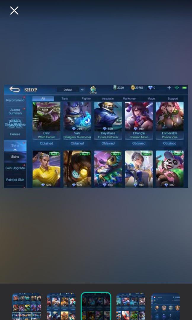 Mobile legends, Toys & Games, Video Gaming, Video Games on Carousell