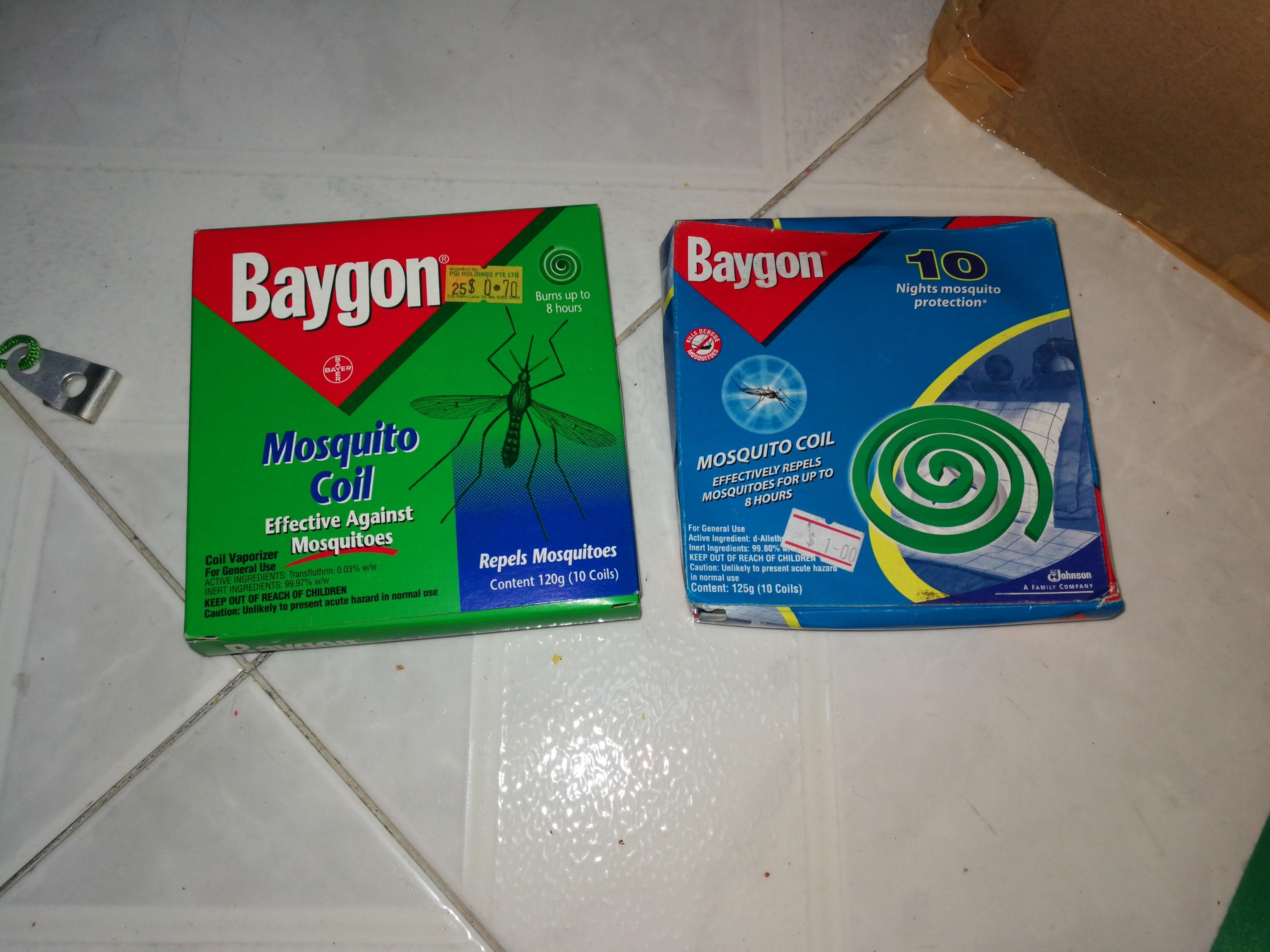 baygon coil anti dengue