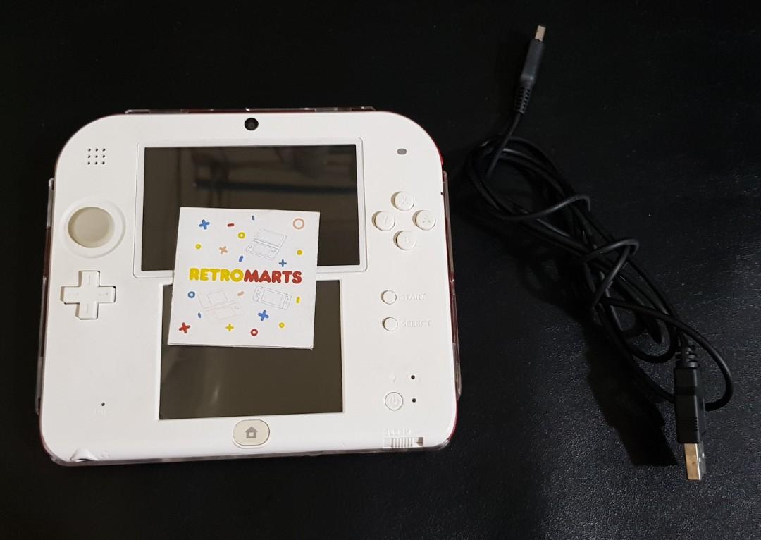 Nintendo 2DS Red/White, Video Gaming, Video Game Consoles, Nintendo on ...