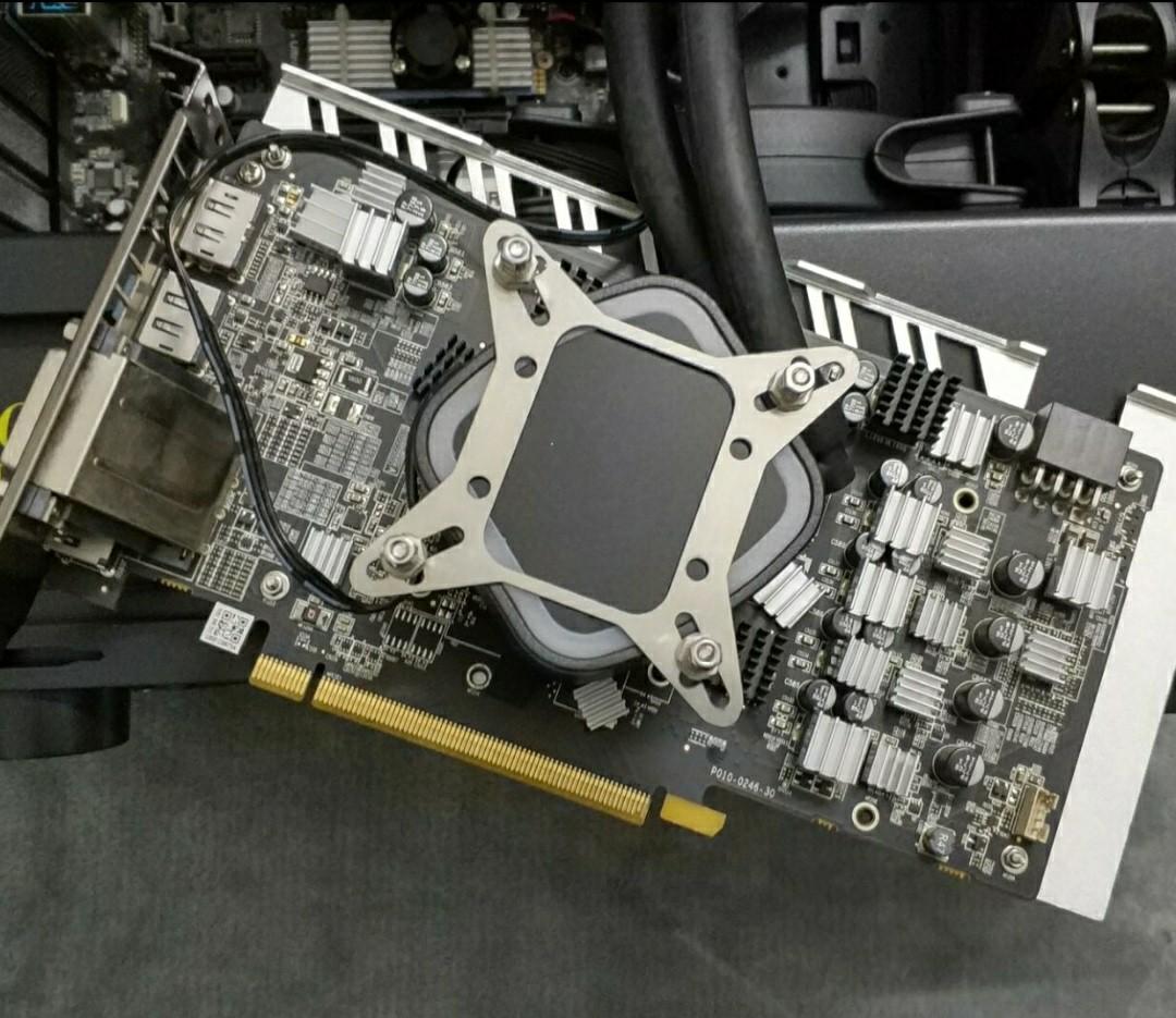 Nvidia/Amd gpu cooler brackets sets , 2x120mm fans and fans bracket ...