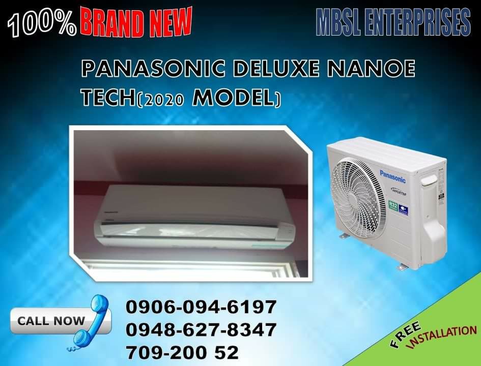 Panasonic Deluxe Nanoe Inverter Split Type with Installation And ...