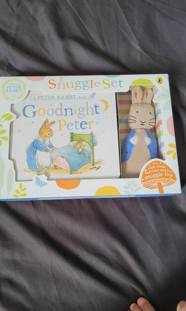 Peter rabbit snuggle set, Hobbies & Toys, Books & Magazines, Children's ...