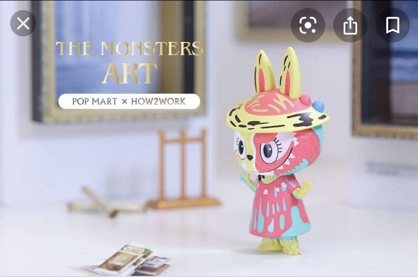 Popmart labubu art, Hobbies & Toys, Toys & Games on Carousell