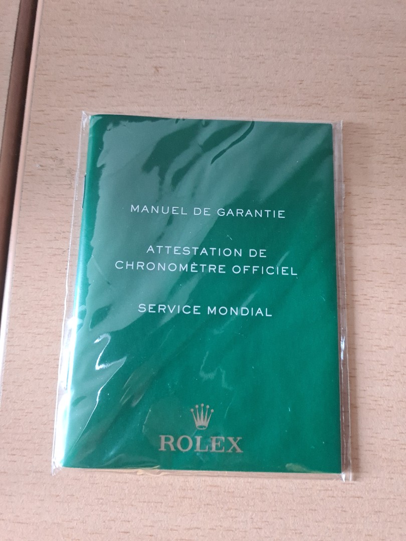 Rare Rolex Service Mondial manual, Luxury, Watches on Carousell