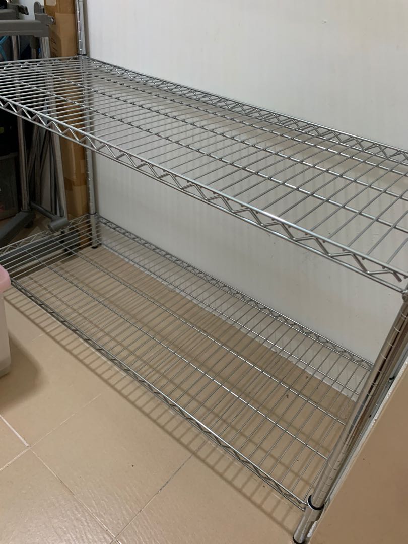 Savco 4-tier Metal Rack, Furniture & Home Living, Furniture, Shelves ...