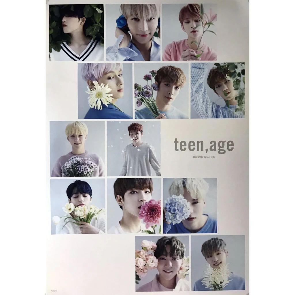 Seventeen Teenage Album Posters & Seventeen Special Album Director’s ...