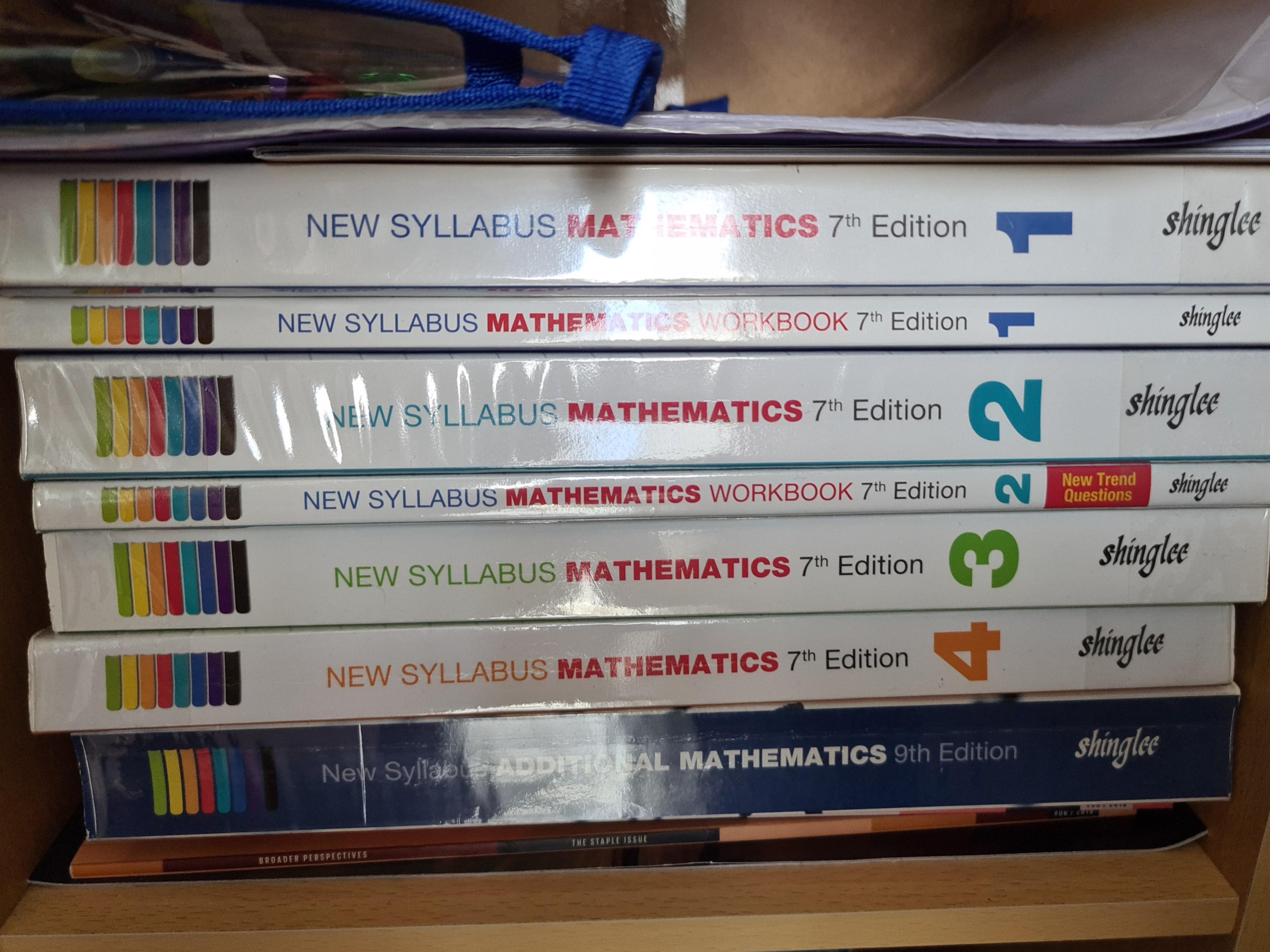Shinglee Math Textbooks, Hobbies & Toys, Books & Magazines, Textbooks ...