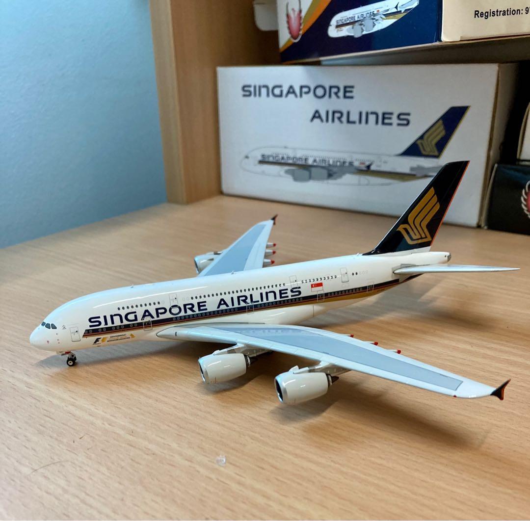 SIA A380 F1 livery 1:400 Phoenix Model, Hobbies & Toys, Toys & Games on ...