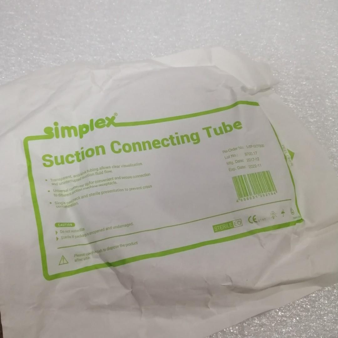Simplex Suction Connecting Tube, Health & Nutrition, Assistive ...