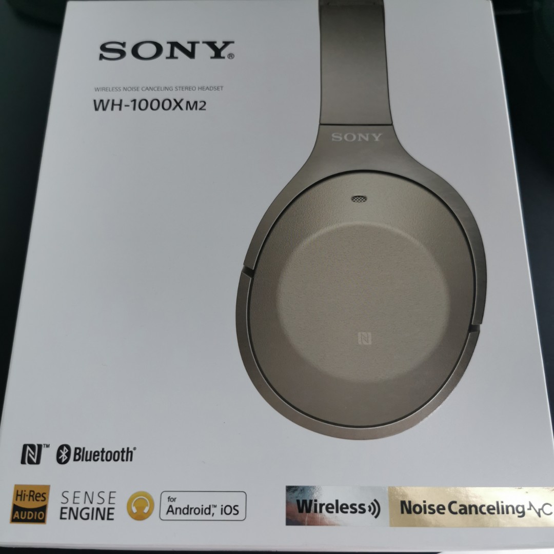 Sony WH-1000X M2 noise cancelling headset, Audio, Headphones & Headsets ...