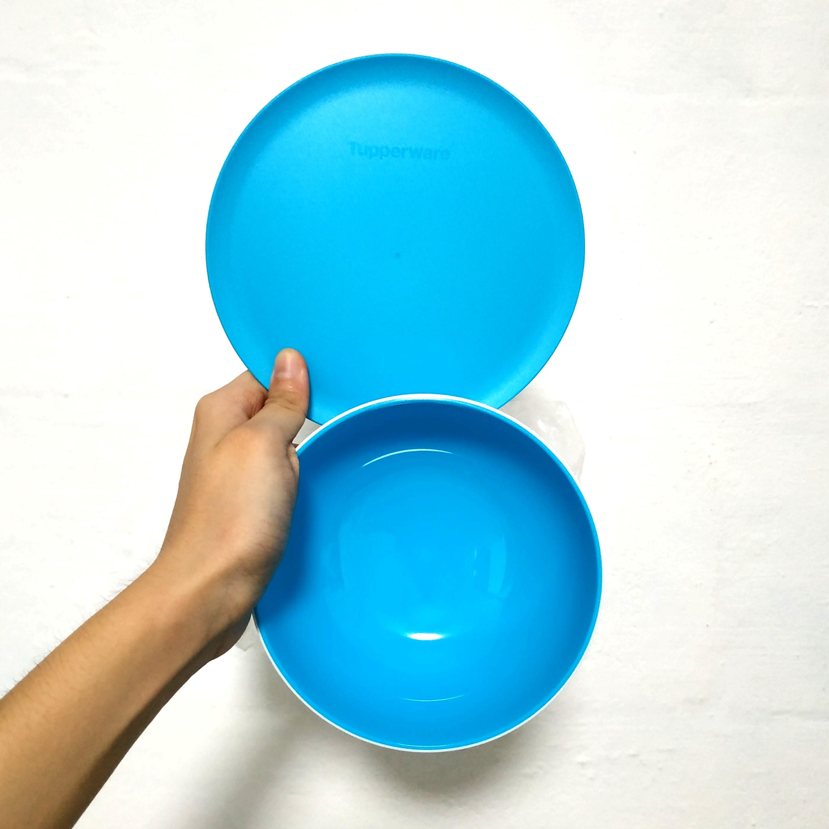 Tupperware 275 ml Allegra Round Dessert Bowl Container, Furniture ...