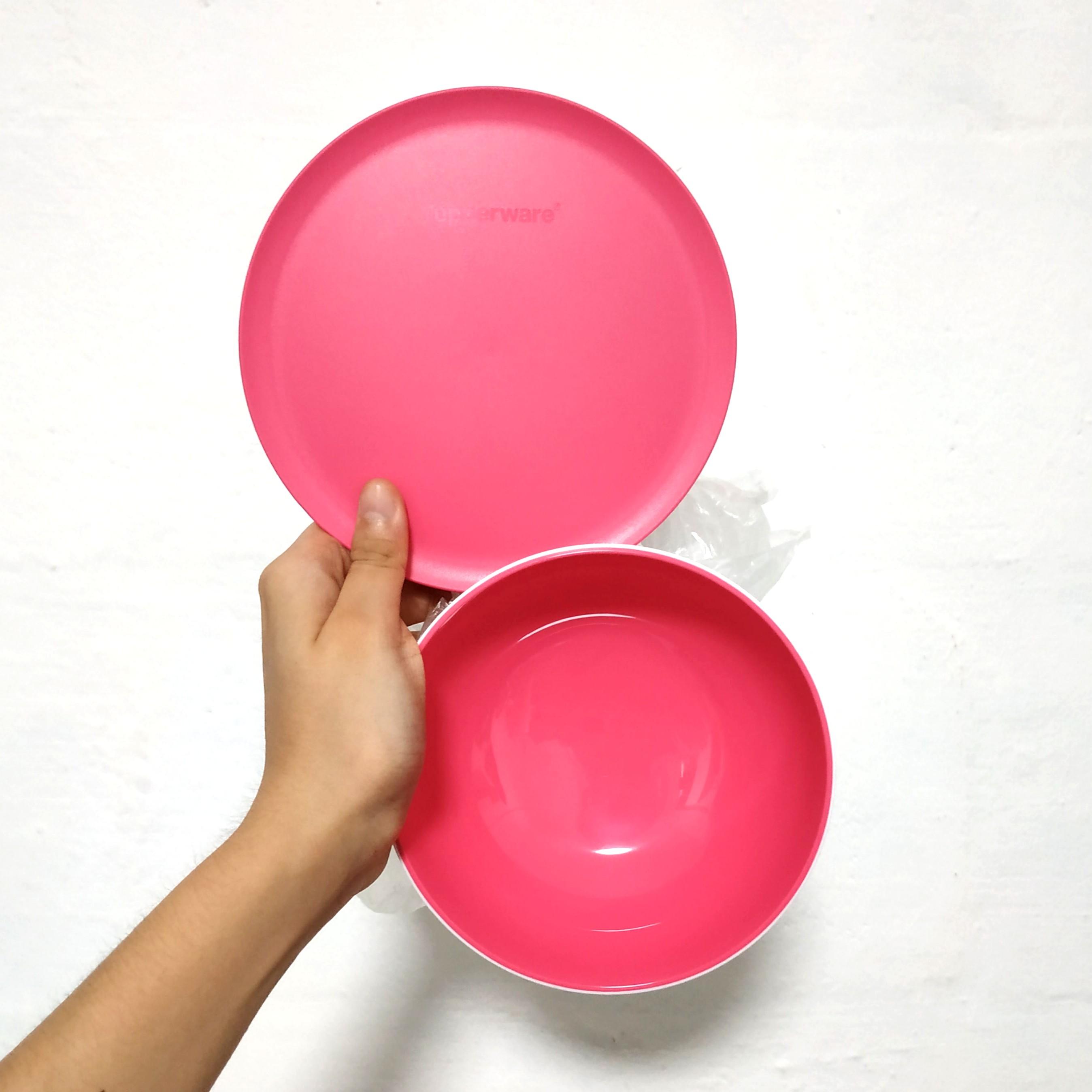 Tupperware 275 ml Allegra Round Dessert Bowl Container, Furniture ...