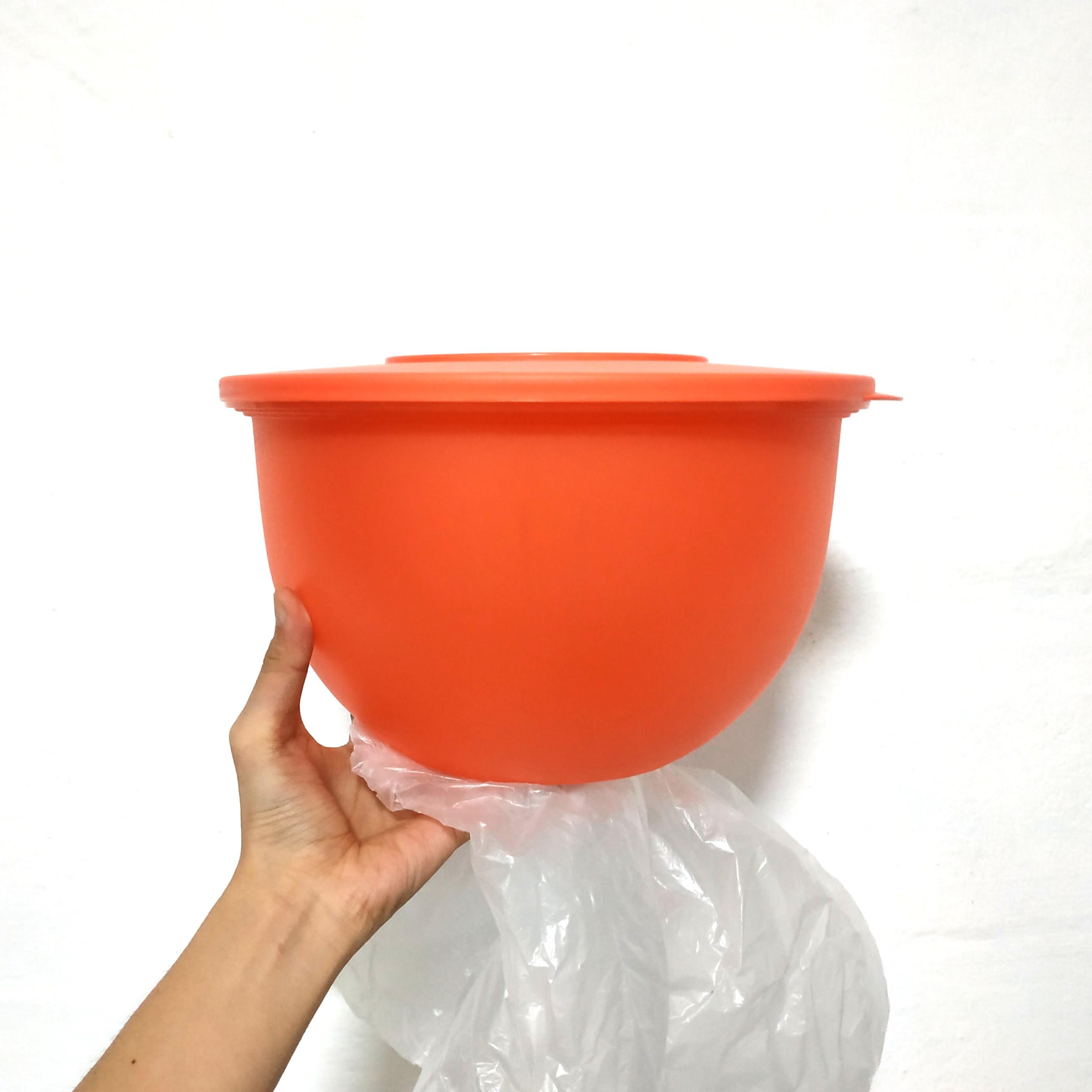 Tupperware 4.3L Expression Round Bowl Container with Colander Strainer ...
