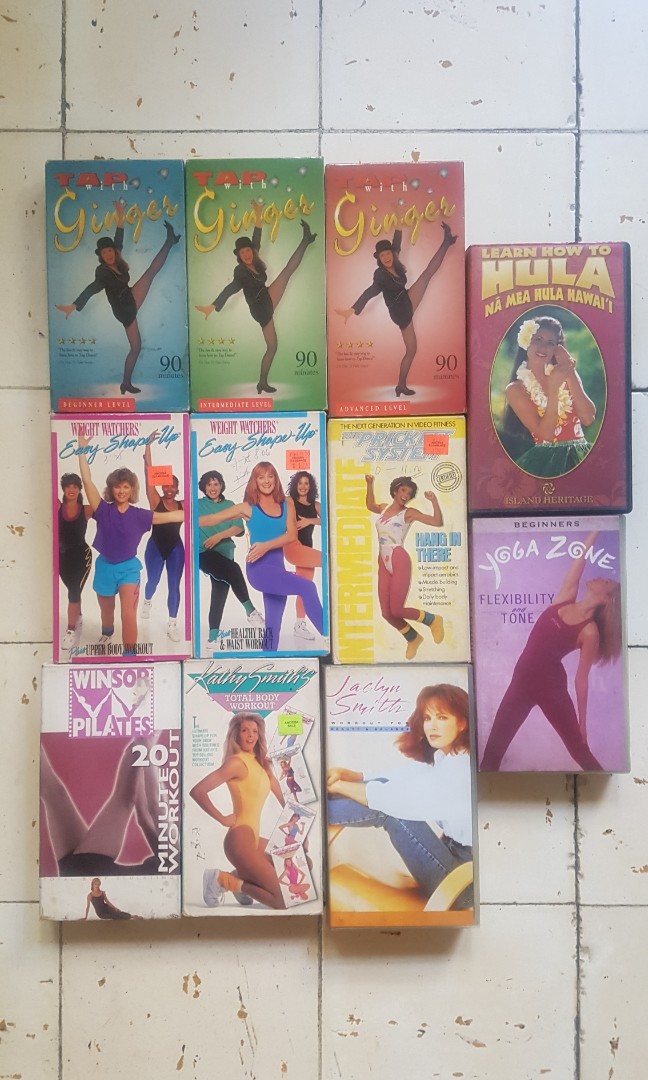 VHS Tapes. Fitness Dance, Everything Else, Looking For on Carousell
