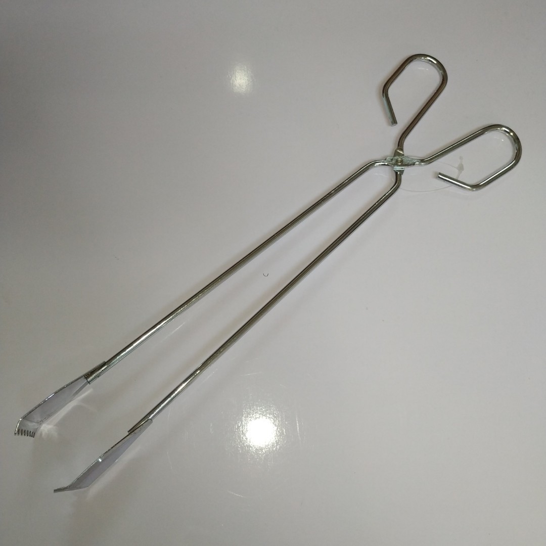 36cm super long Stainless steel Frying Clip party bbq Grilled ...