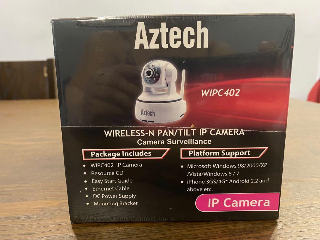 Aztech Wireless-N Pan/Tilt IP Camera, Electronics, Others on Carousell