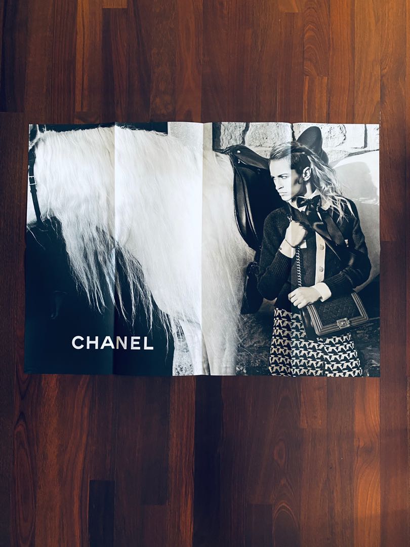HUGE CHANEL POSTERS 84 x 59.5cm (Boy Chanel Launch Collection), Luxury ...
