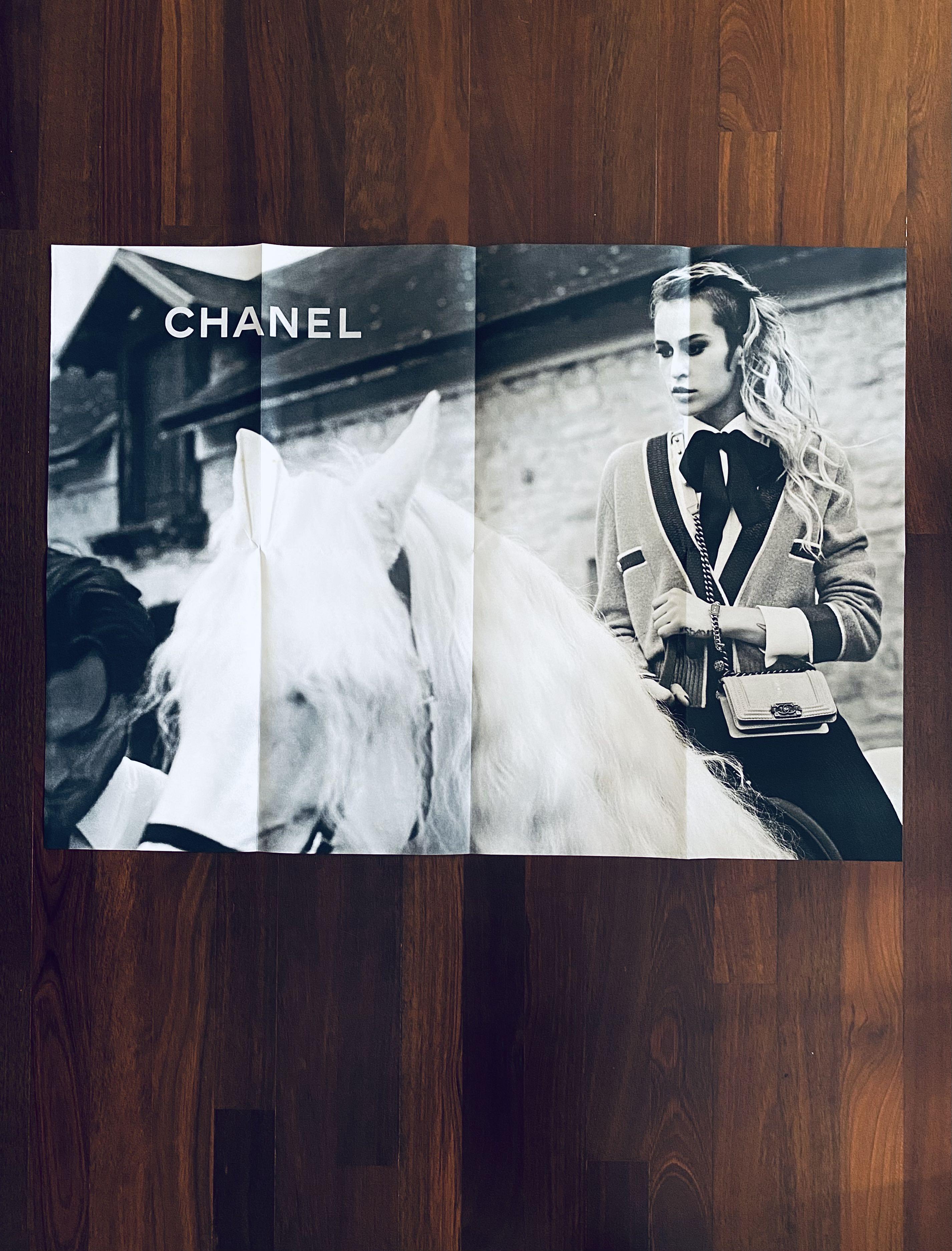 HUGE CHANEL POSTERS 84 x 59.5cm (Boy Chanel Launch Collection), Luxury ...