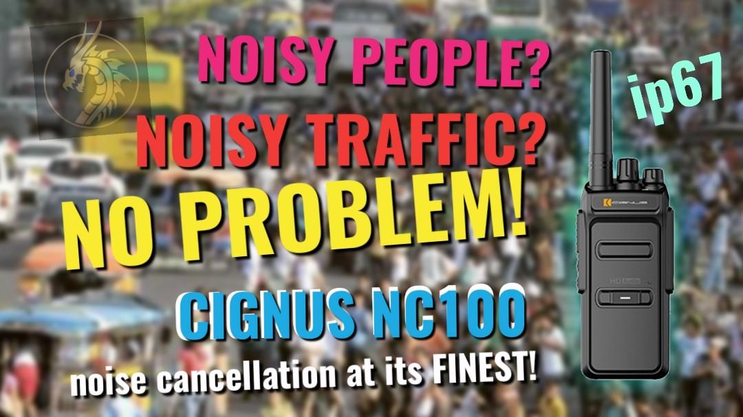 Cignus NC100 - the Noise Cancelling Two~way Radio, Audio, Headphones ...