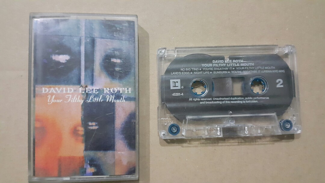 David Lee Roth CS, Hobbies & Toys, Music & Media, CDs & DVDs on Carousell