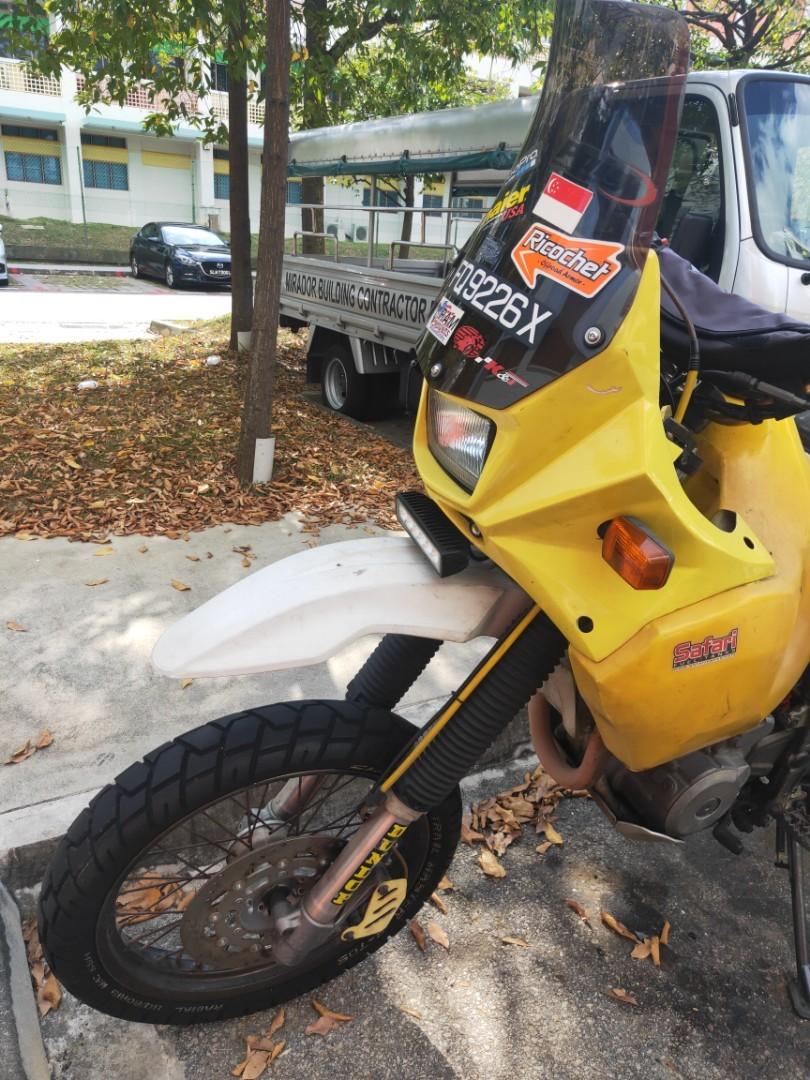 Suzuki DR650 rear complete fender with tail light, Motorcycles ...
