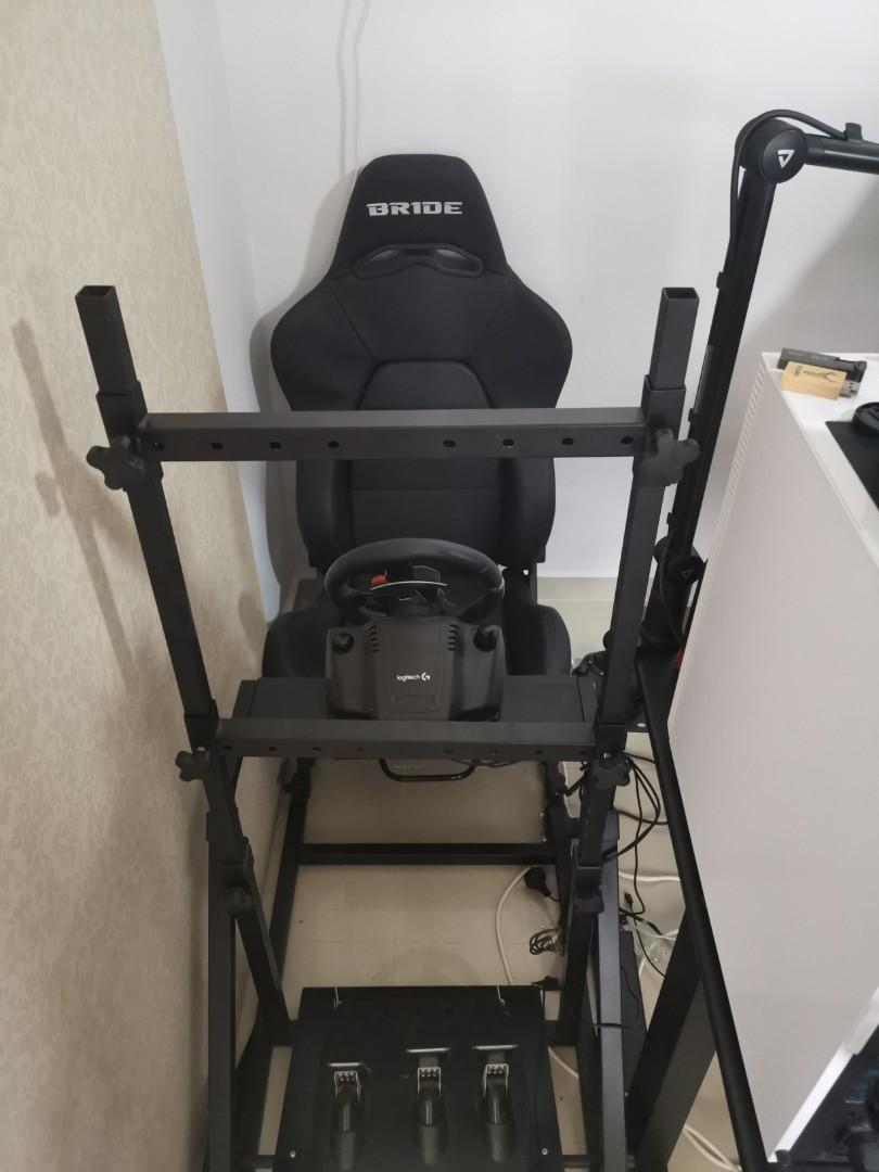 G29 + Shifter + GT Omega ART racing rig, Video Gaming, Video Game ...