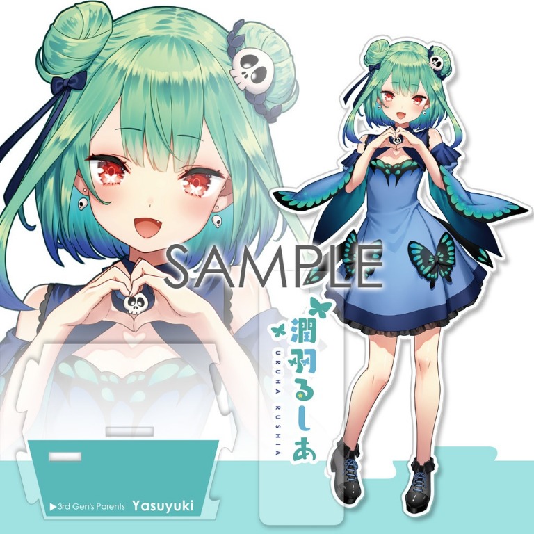 [Holoket 2] Hololive Rushia Acrylic Standee, Hobbies & Toys ...