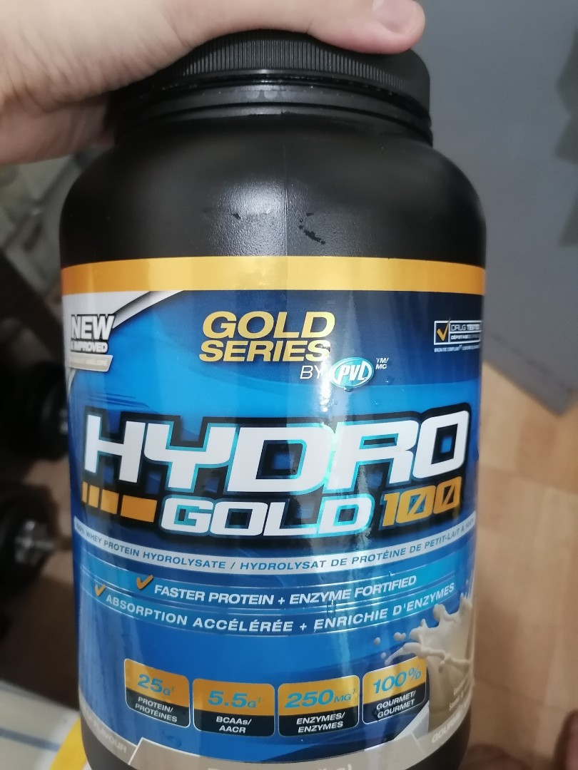 Hydro Gold Whey 3.2lbs, Health & Nutrition, Health Supplements, Sports ...