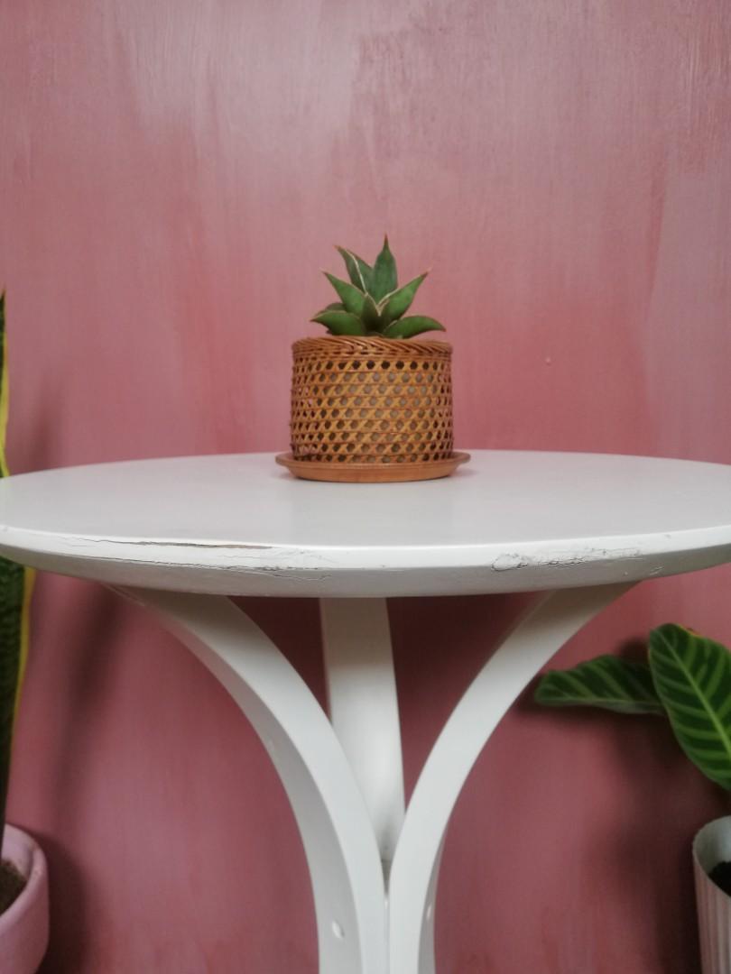 Ikea Fornbro wood side table/ coffee table, Furniture & Home Living ...