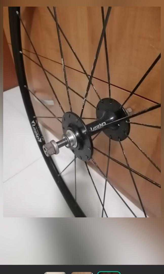 Legend Wheelset, Sports Equipment, Bicycles & Parts, Parts ...