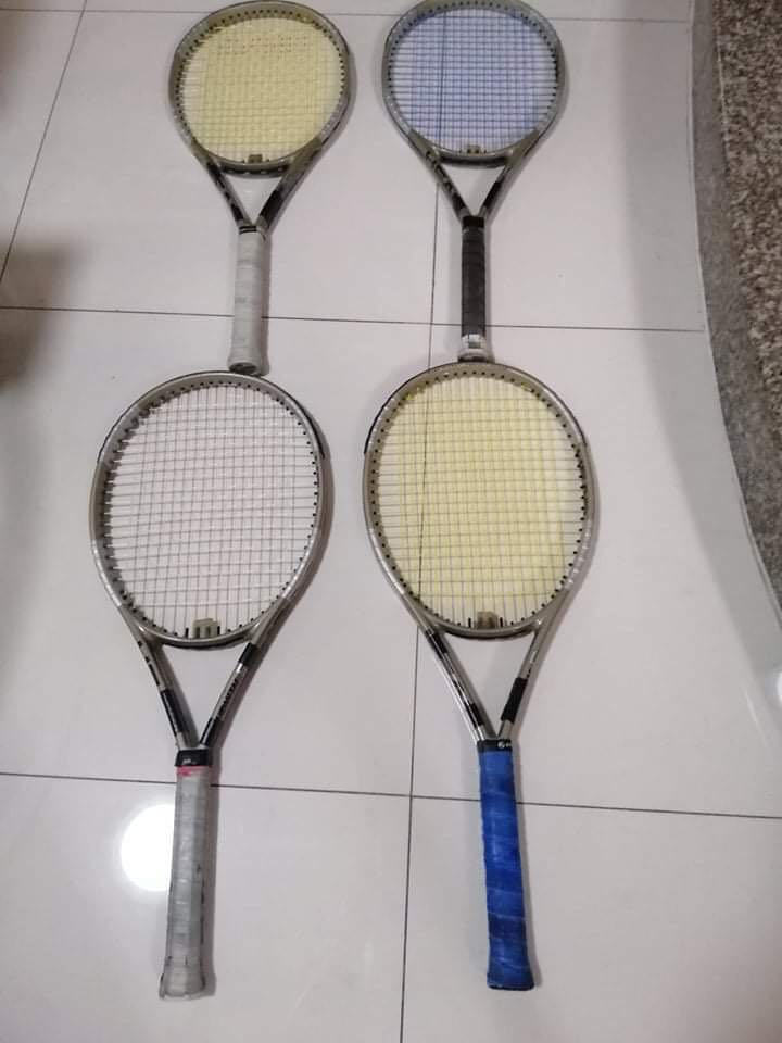 Liquid Metal Tennis Racket, Sports Equipment, Sports & Games, Kites on ...