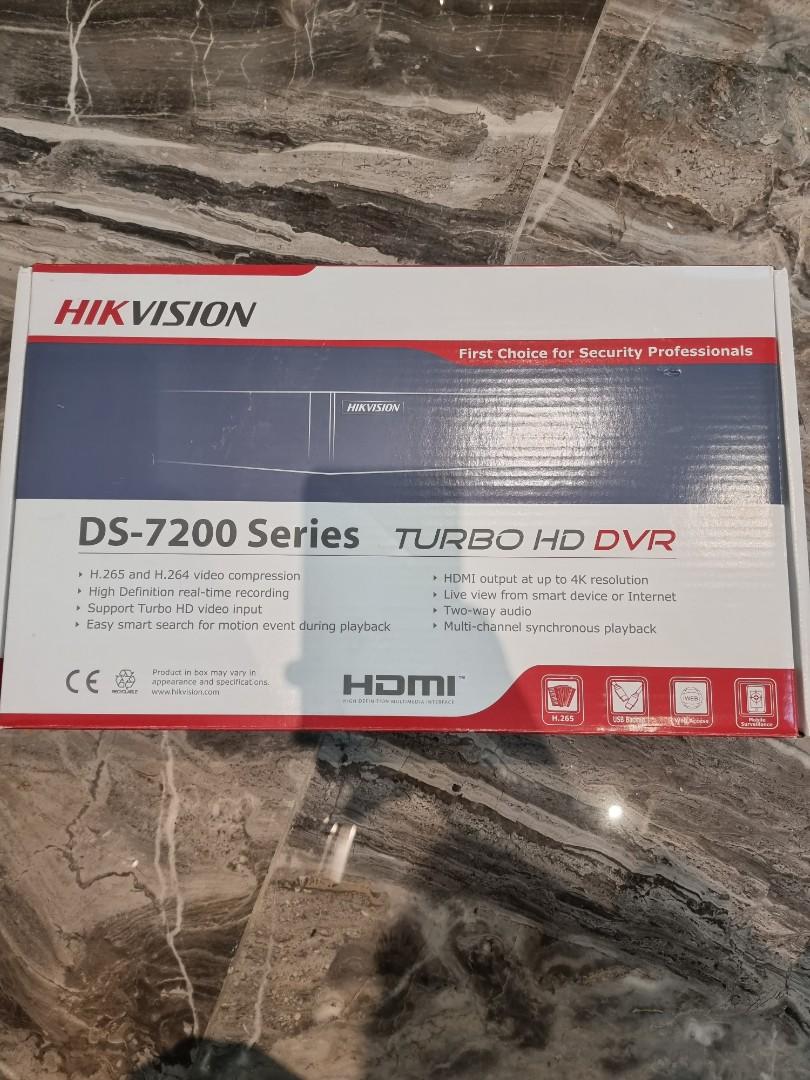 CCTV recorder system HIKvision ds-7200, Furniture & Home Living ...