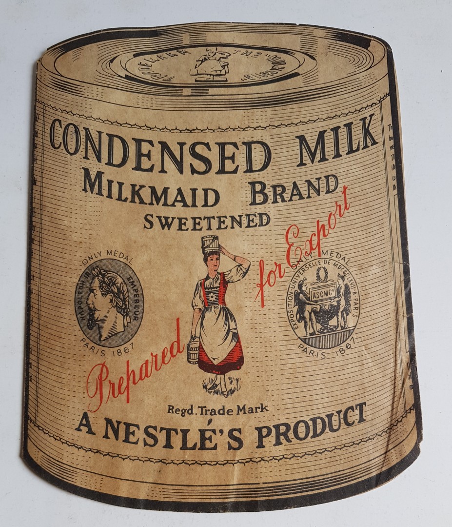Milkmaid brand condensed milk paper brochure, Vintage & Collectibles ...