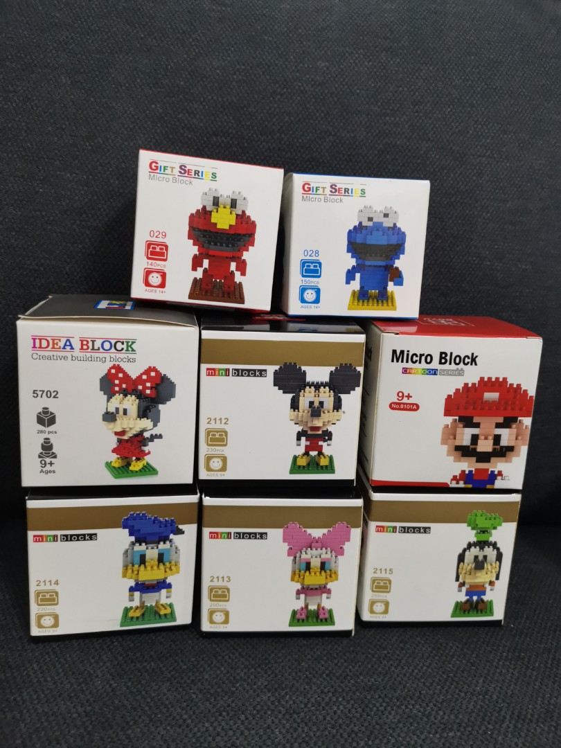 Mini Blocks (multiple characters), Hobbies & Toys, Toys & Games on ...