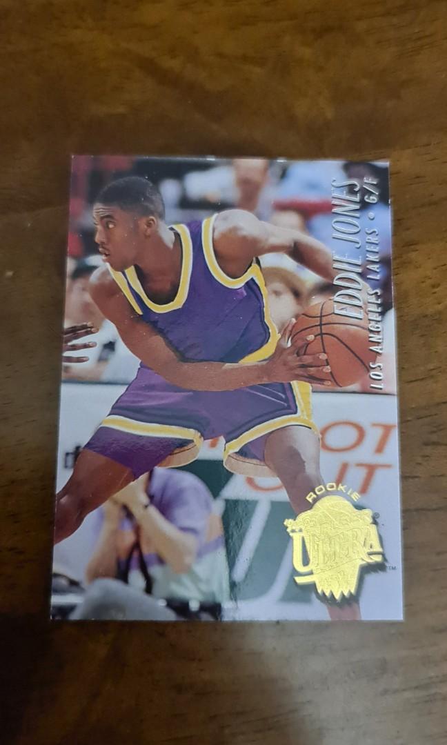 NBA Eddie Jones Trading Card Signature Series, Hobbies & Toys, Toys ...